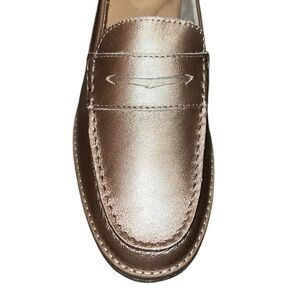 Sperry | Shoes | Sperry Topsider Rose Gold Seaport Leather Penny Loafer ...